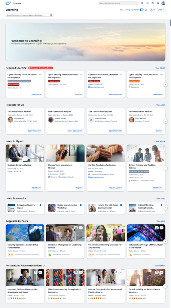 SAP SuccessFactors' New Learning: Gain Expert User Insights! | Discovery Consulting
